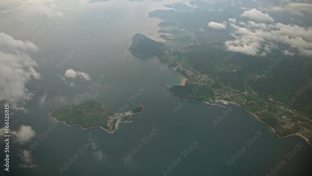 Vidéo Stock 4K Aerial View Of Busan Metropolitan City From Above With ...