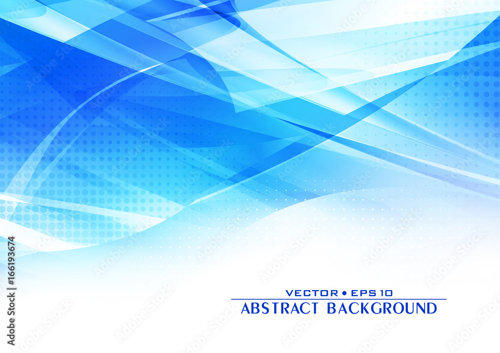 Abstract blue background with lighting effect. Cover design template ...