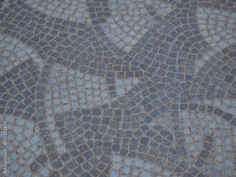 Mosaikmuster Pflaster Stock-Foto | Adobe Stock