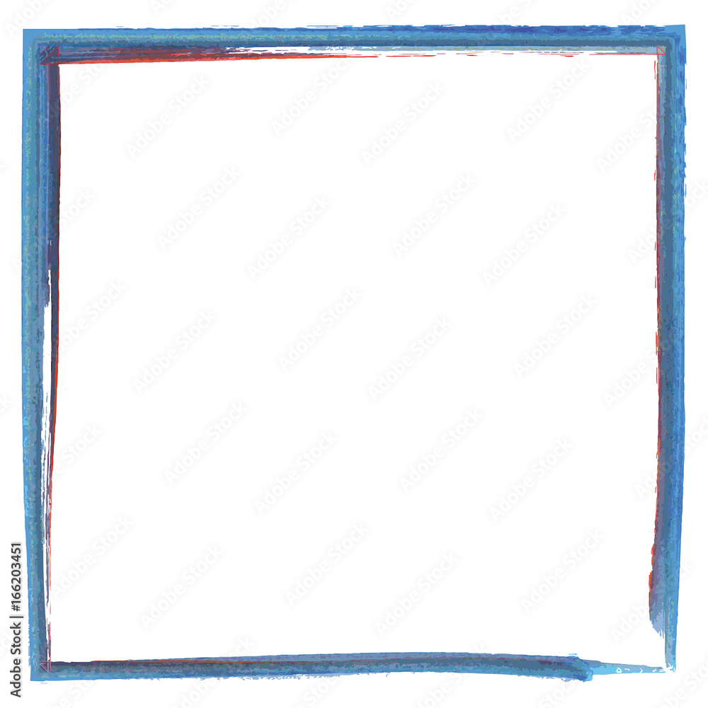 Colorful paint effect frame Stock Photo | Adobe Stock