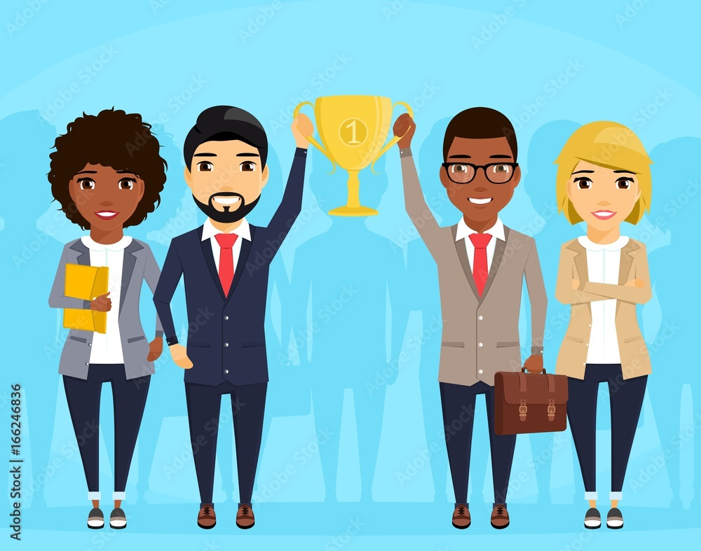 Young Businessman Group