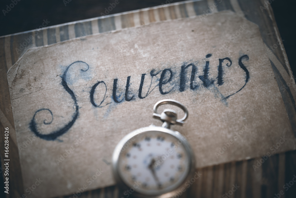 Souvenirs du temps Passé. Mémoire de Vie Stock Photo | Adobe Stock