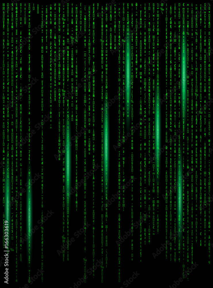 matrix digital background beautiful banner wallpaper design ...