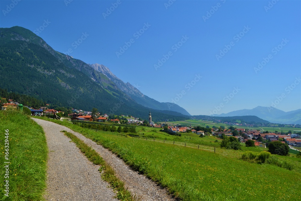 Feldweg in Tirol Stock Photo | Adobe Stock