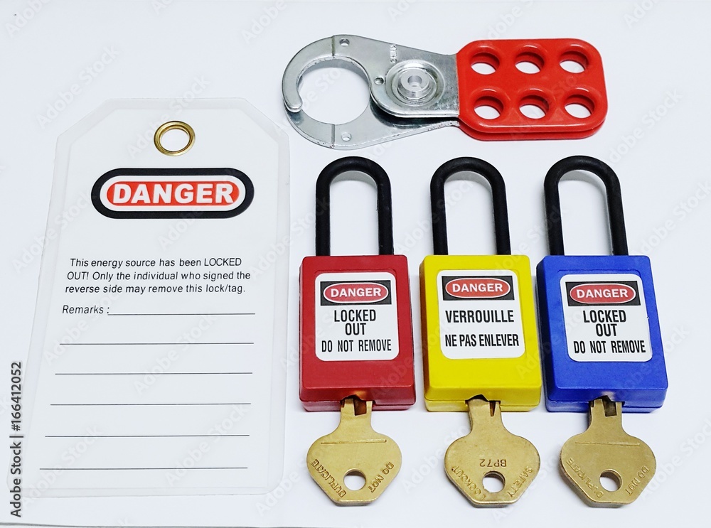 Lock out & Tag out , Lockout station,machine - specific lockout devices ...