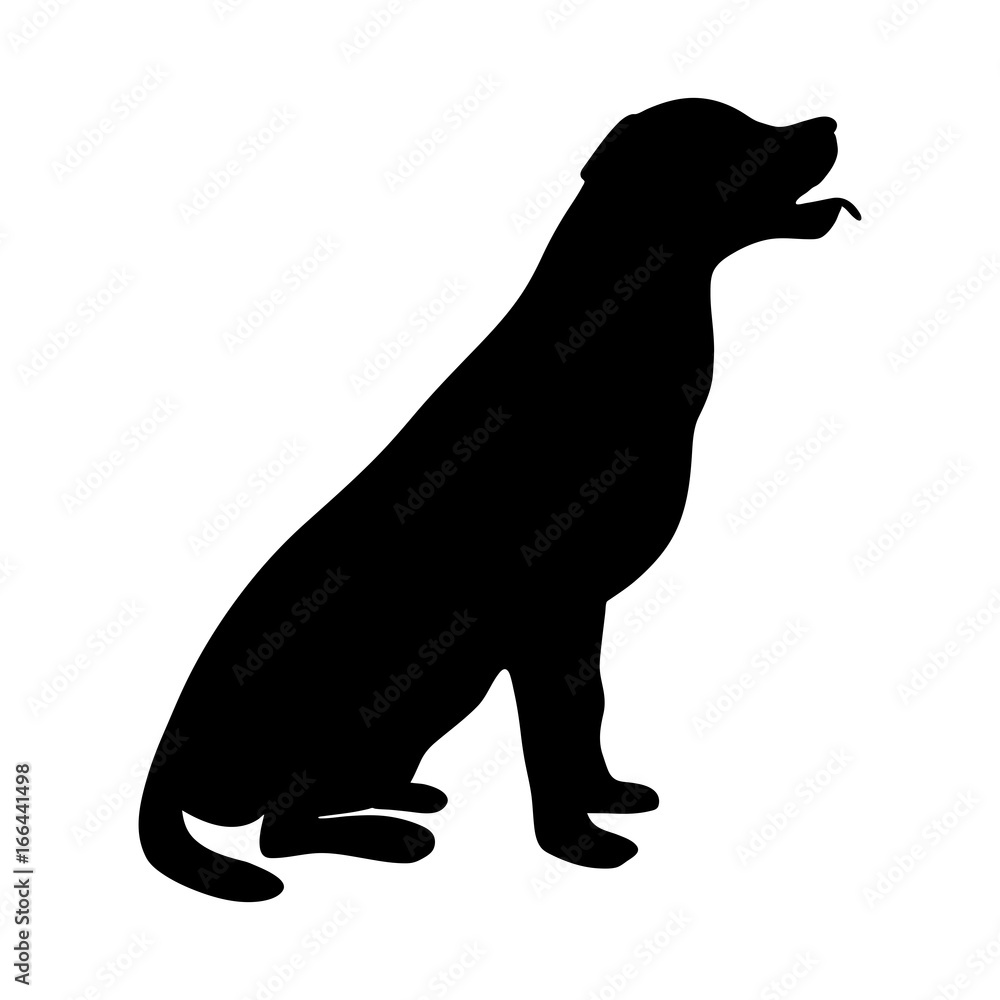 Lab Silhouette Vector