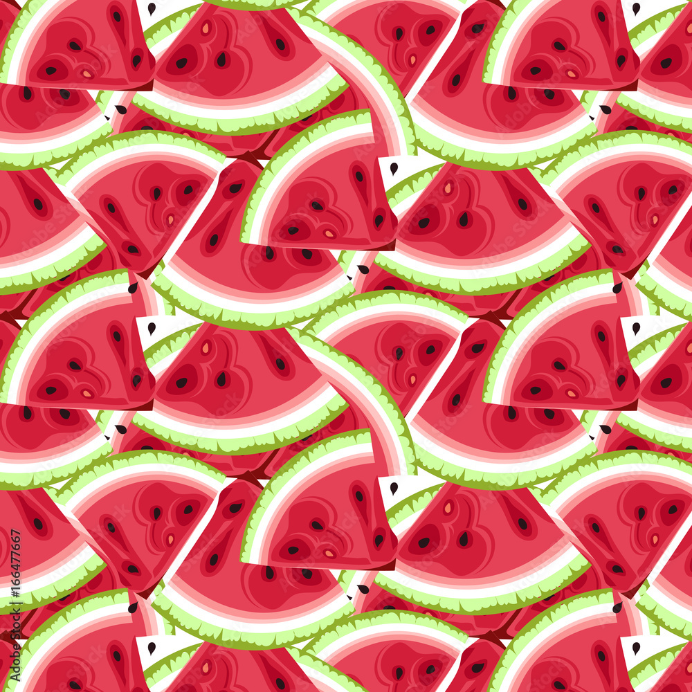 pattern watermelon Stock Illustration | Adobe Stock