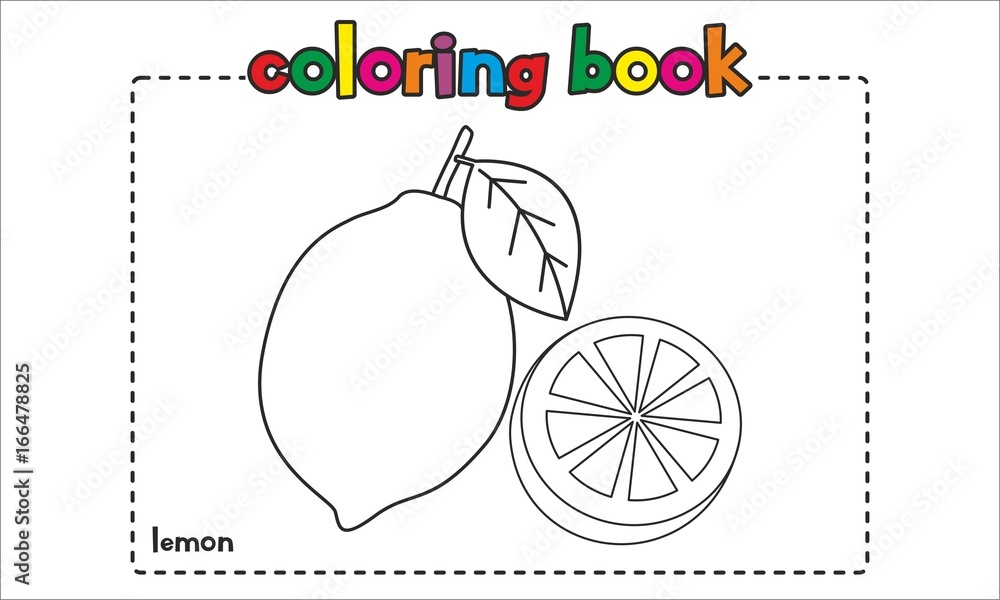 Lime Coloring Pages
