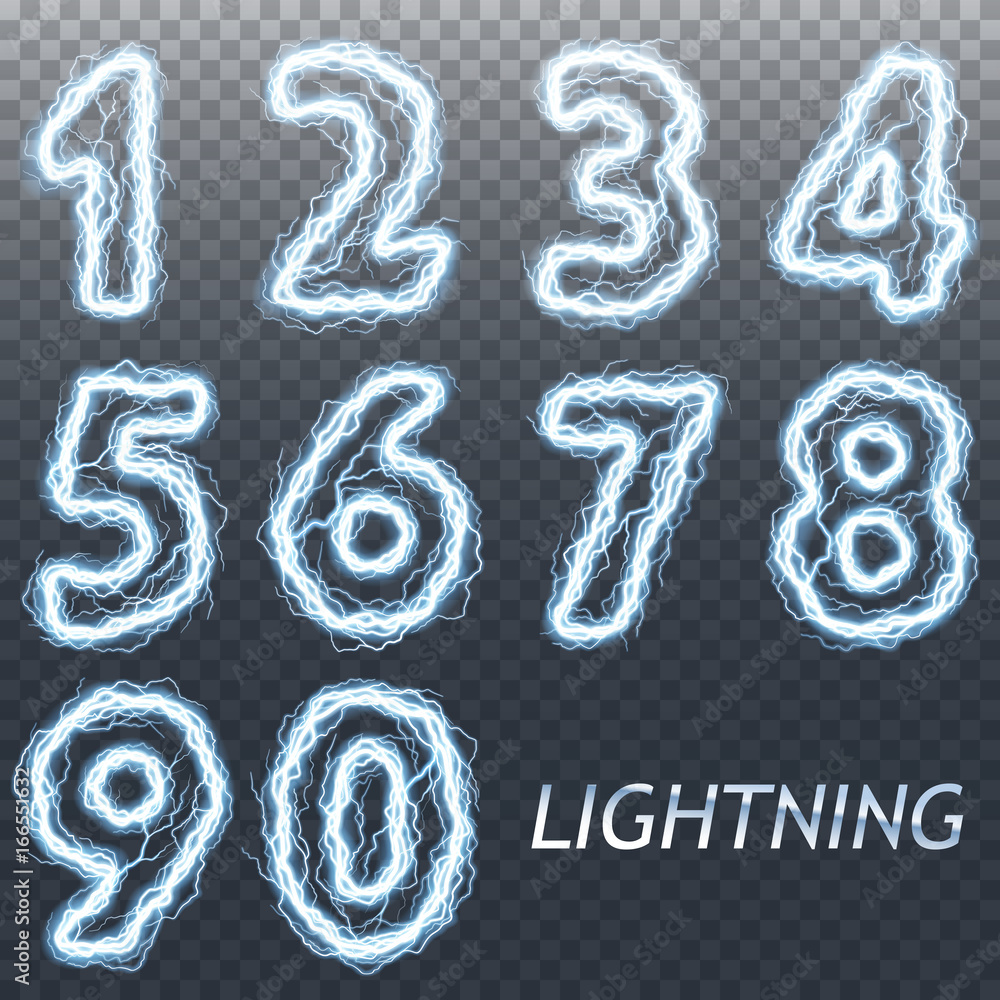 Electric Lightning Font