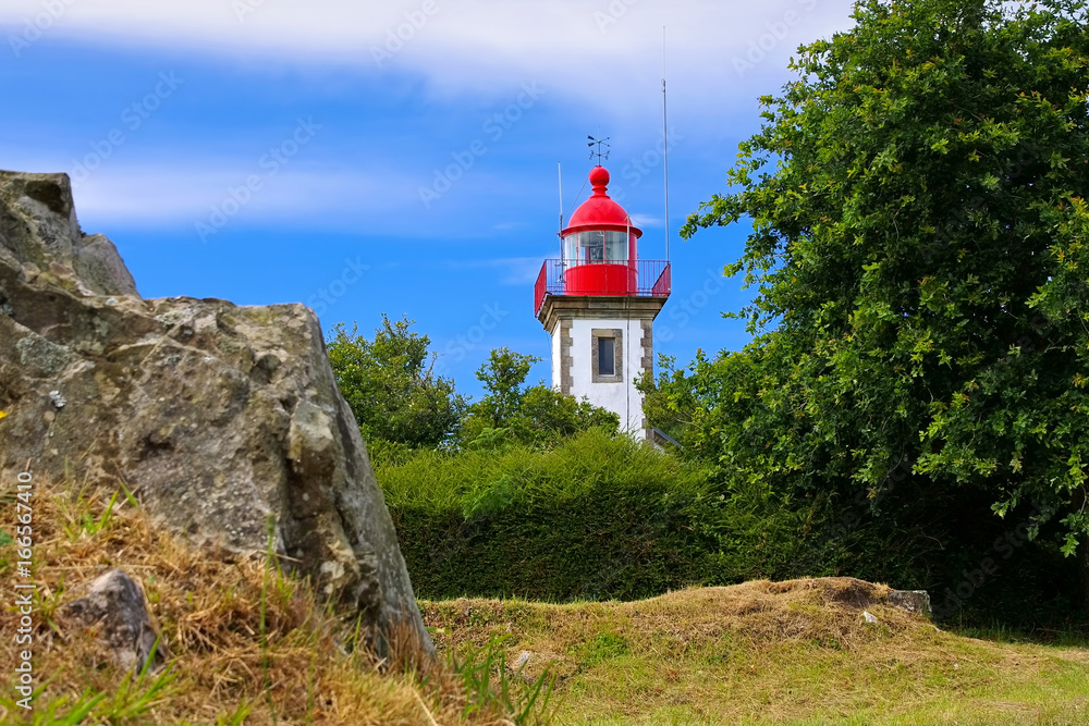 Phare de Morgat Leuchtturm in der Bretagne - Phare de Morgat lighthouse ...