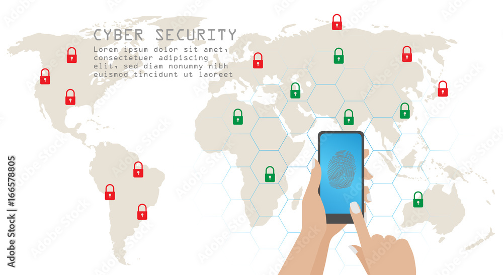 Ransomware alert, technology ,cyber security,cybercrime,World Map with ...