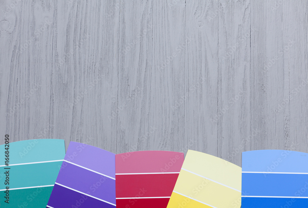 Paint Swatches Background Stock Photo | Adobe Stock