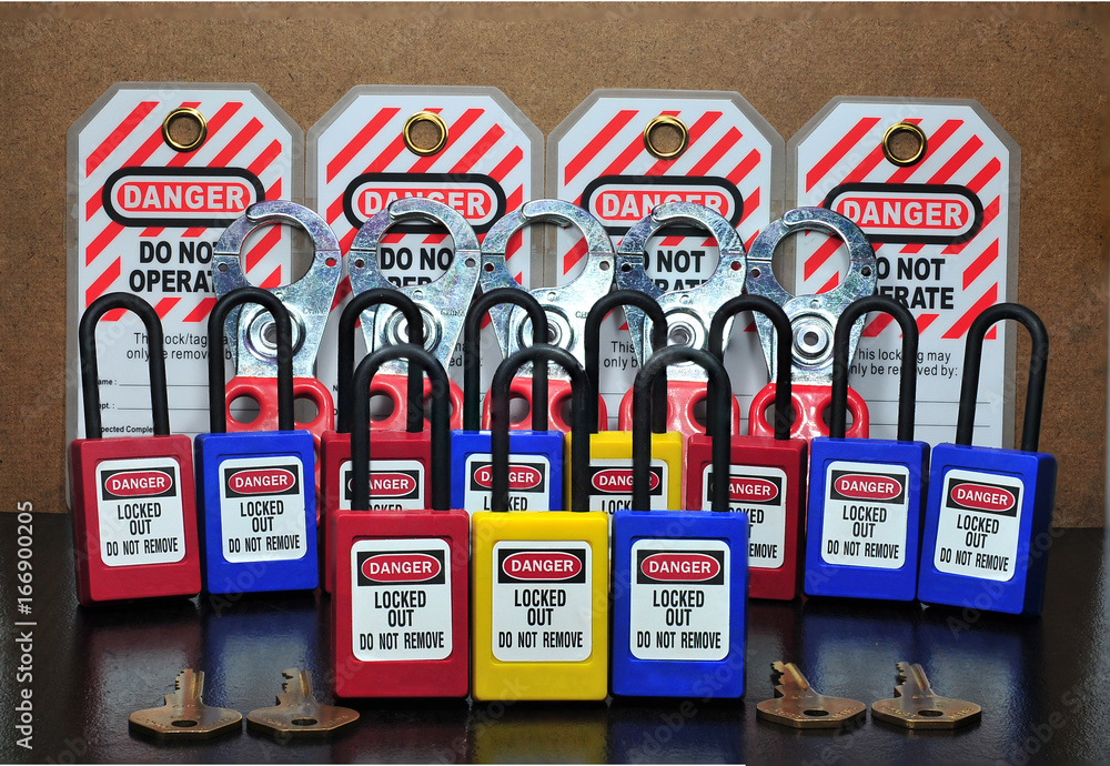 Lock out & Tag out , Lockout station,machine - specific lockout devices ...