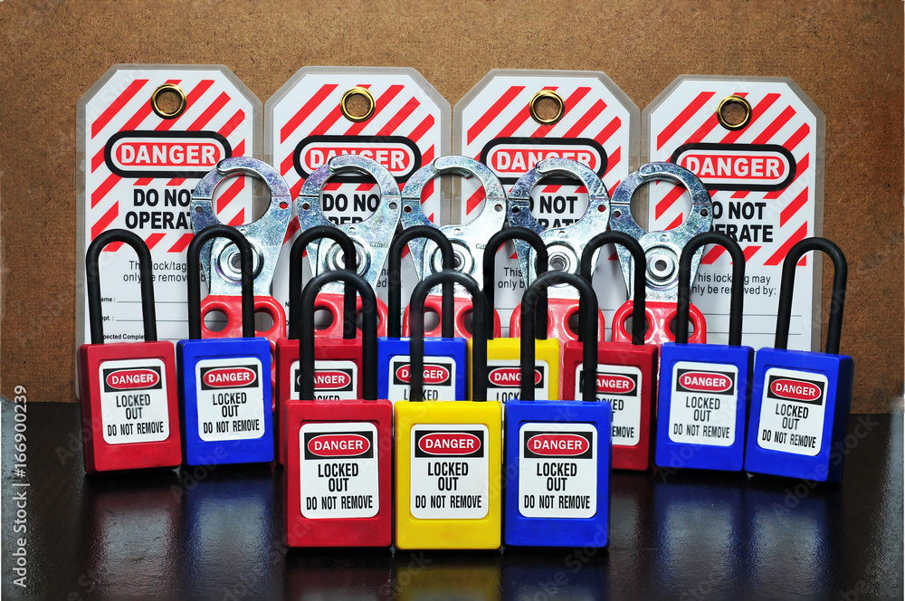 Lock out & Tag out , Lockout station,machine - specific lockout devices ...
