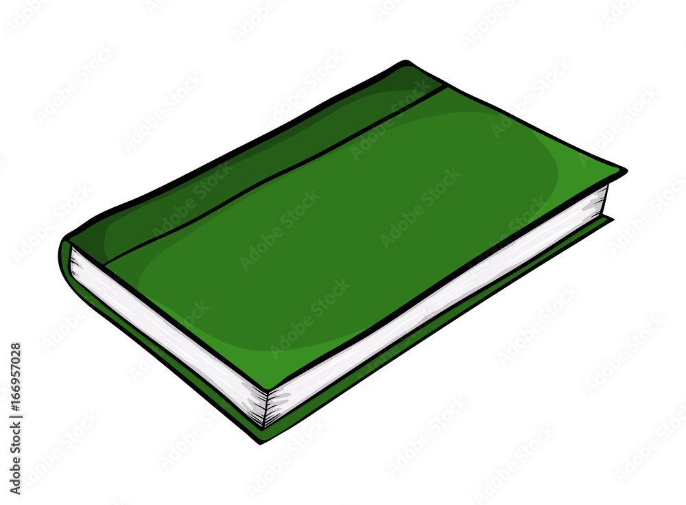 closed book cartoon vector symbol icon design. Beautiful illustration ...