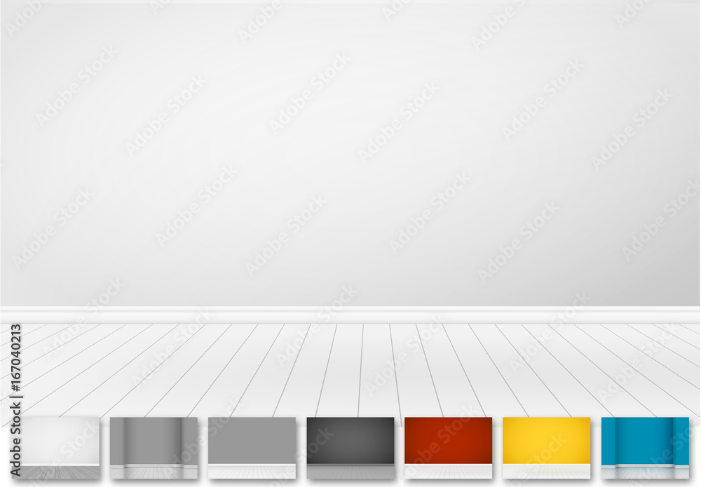 Interior Wall Illustration Kit Stock Template | Adobe Stock