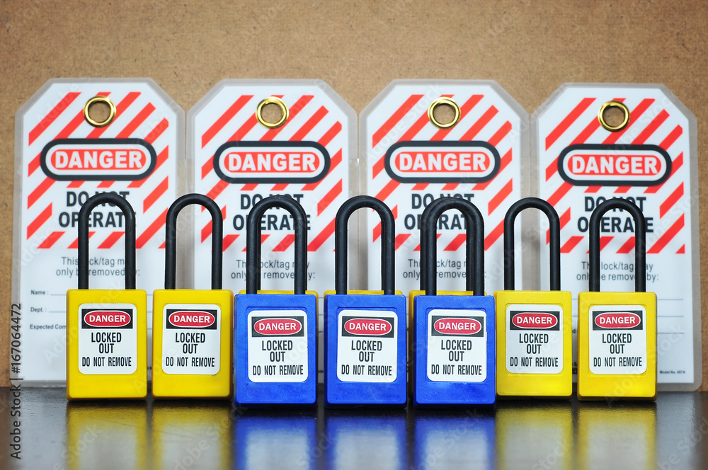 Lock out & Tag out , Lockout station,machine - specific lockout devices ...