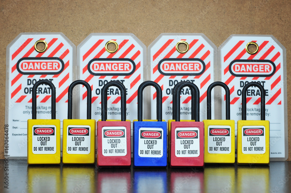 Lock out & Tag out , Lockout station,machine - specific lockout devices ...