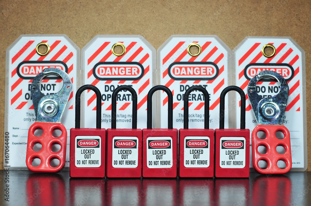 Lock out & Tag out , Lockout station,machine - specific lockout devices ...