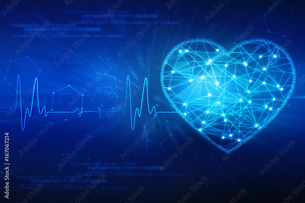 Medical abstract background, 2D medical structure background Stock ...