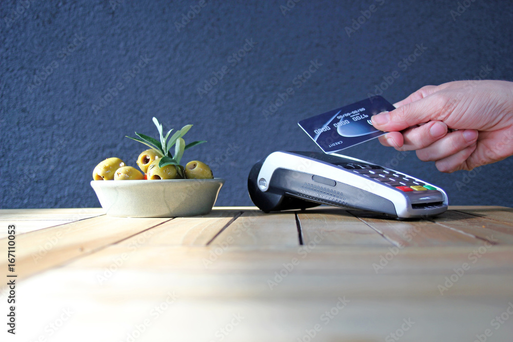 contactless tap pay card chip pin payment card pdq background copy ...