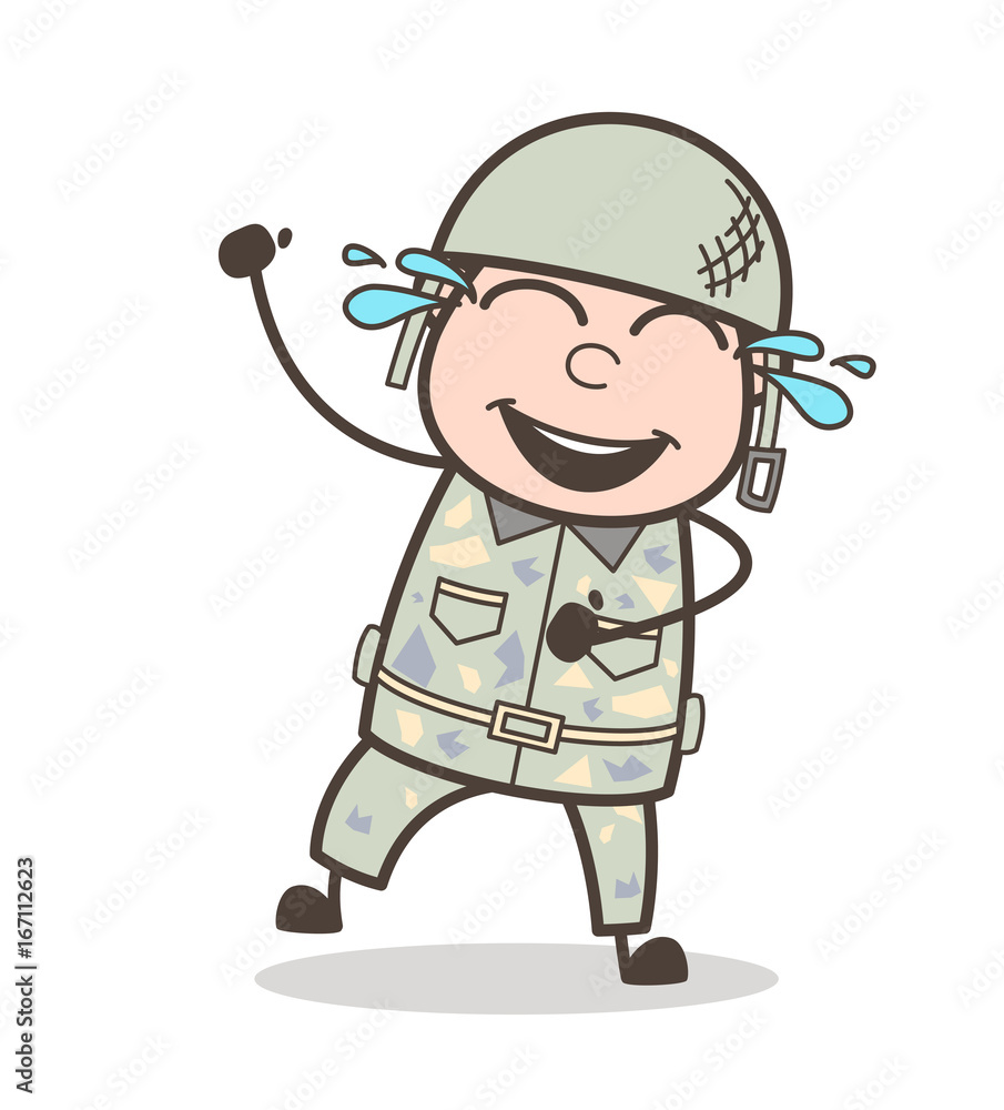 Funny Army Cartoon