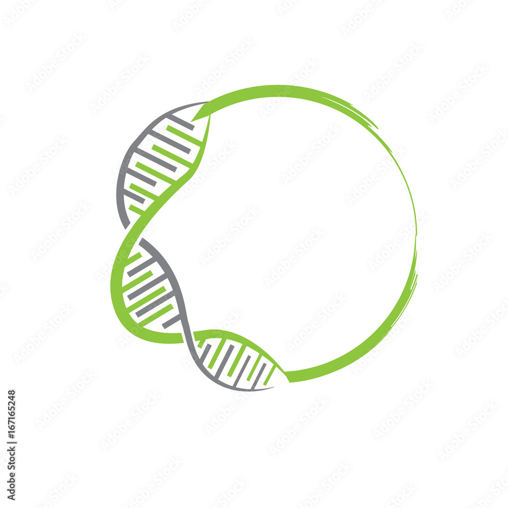 dna circle Stock Vector | Adobe Stock