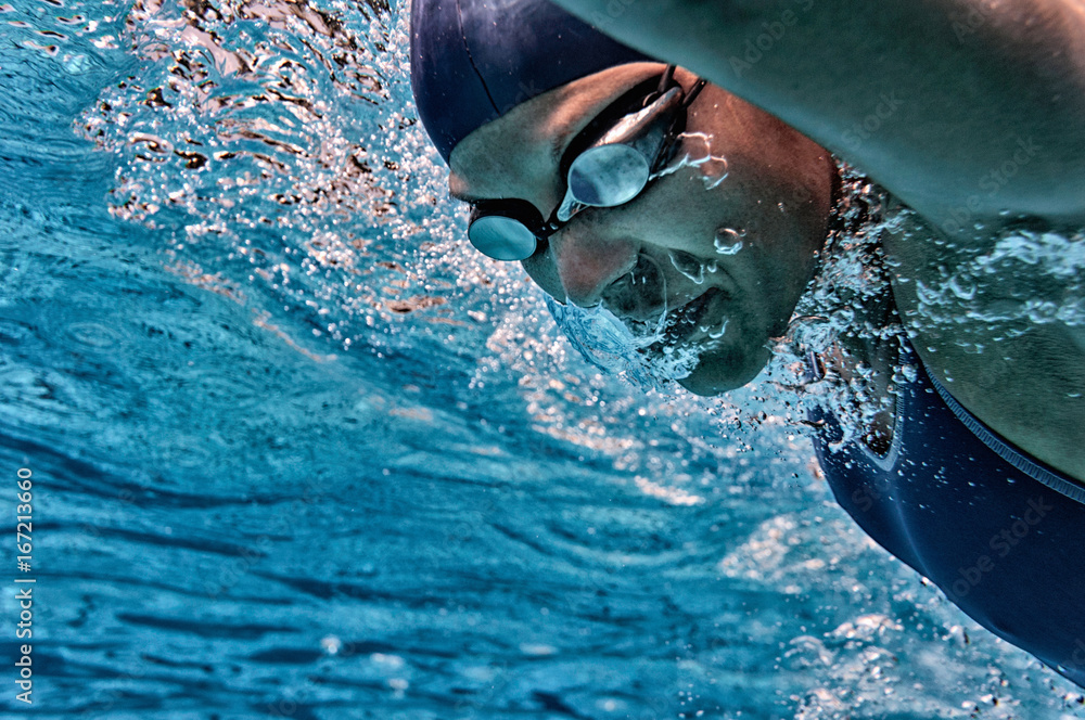 Swimmer Stock Photo | Adobe Stock