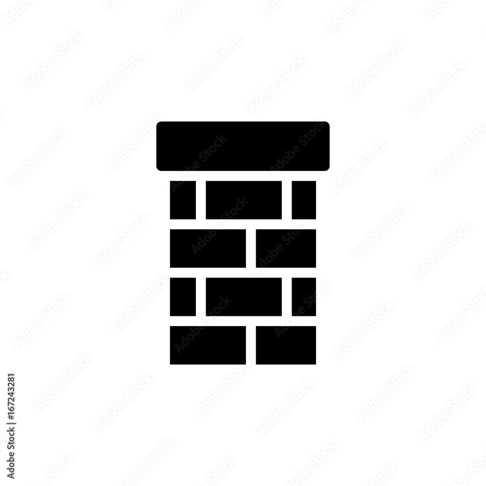 Chimney icon Stock Vector | Adobe Stock