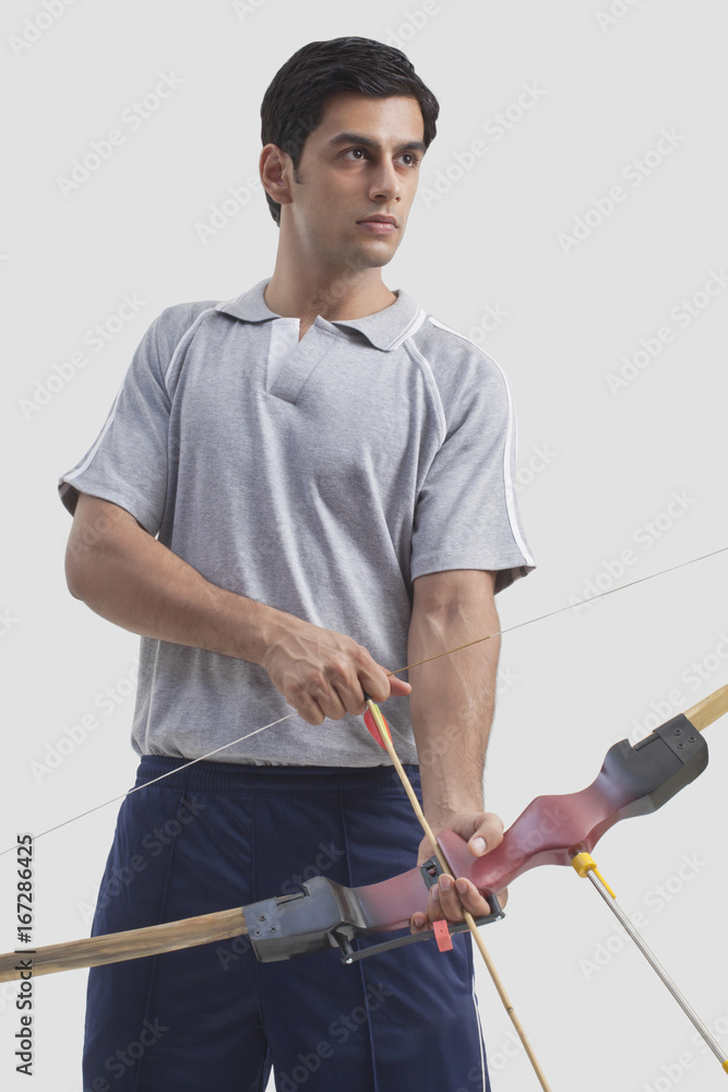 Male Bow And Arrow