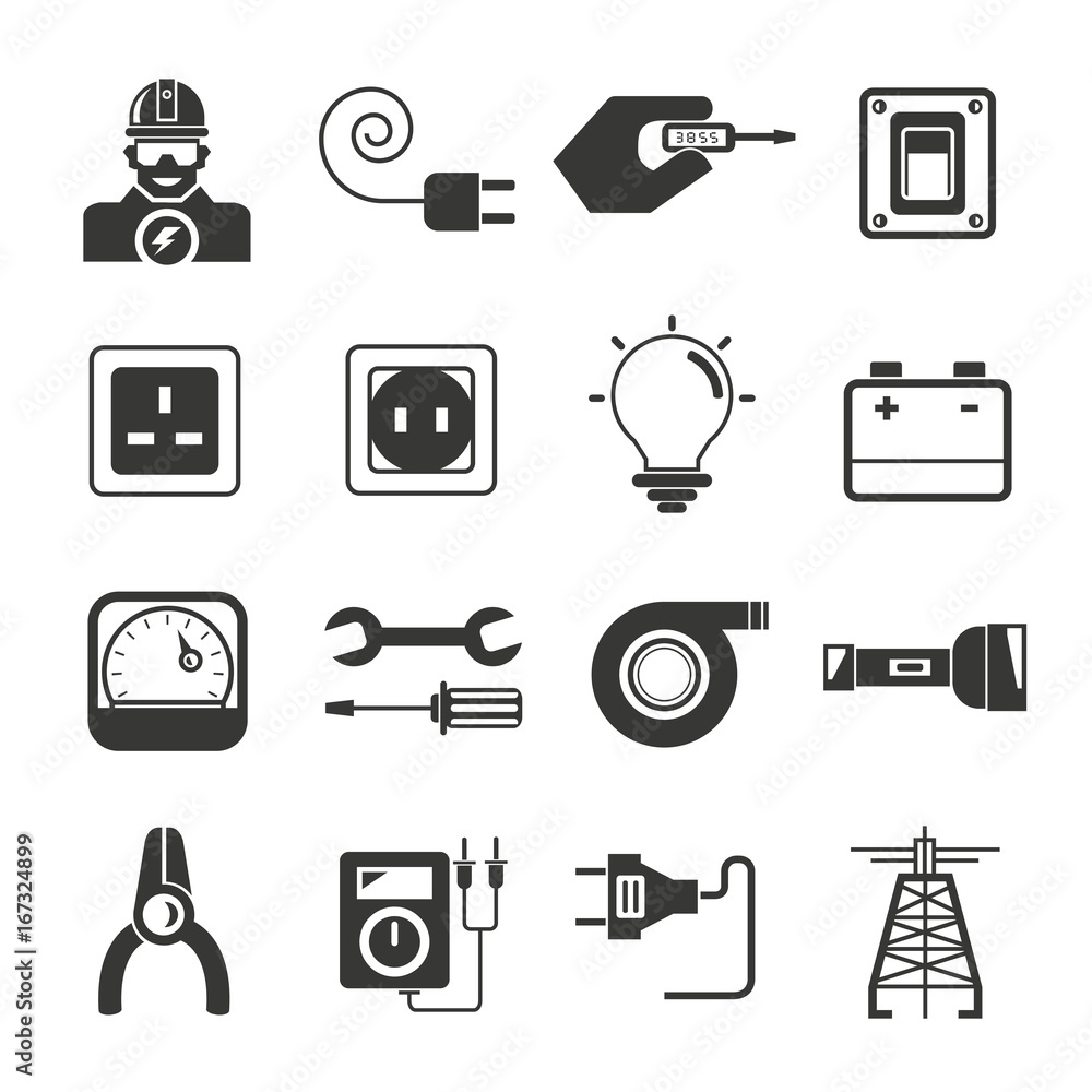 Electrical Engineering Icons