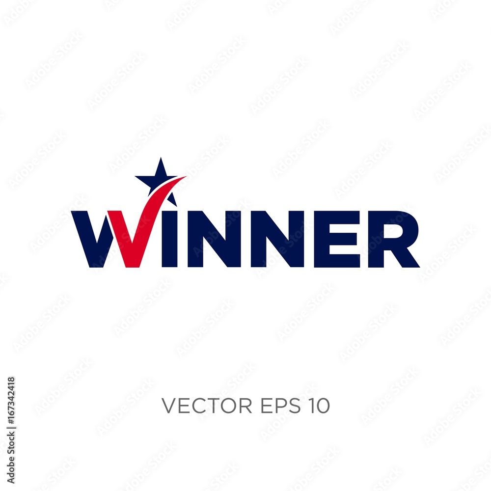 win vector logo Stock Vector | Adobe Stock