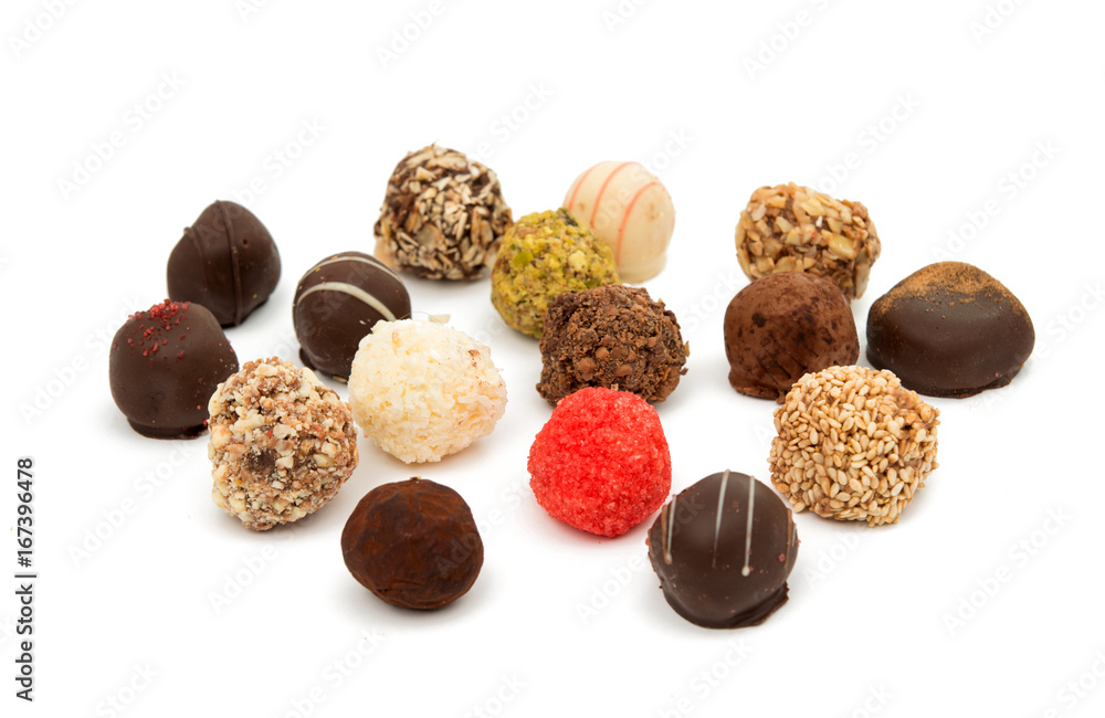 Chocolate truffles Stock Photo | Adobe Stock