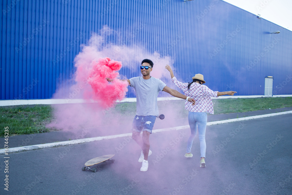 Smoke Colored Clothing