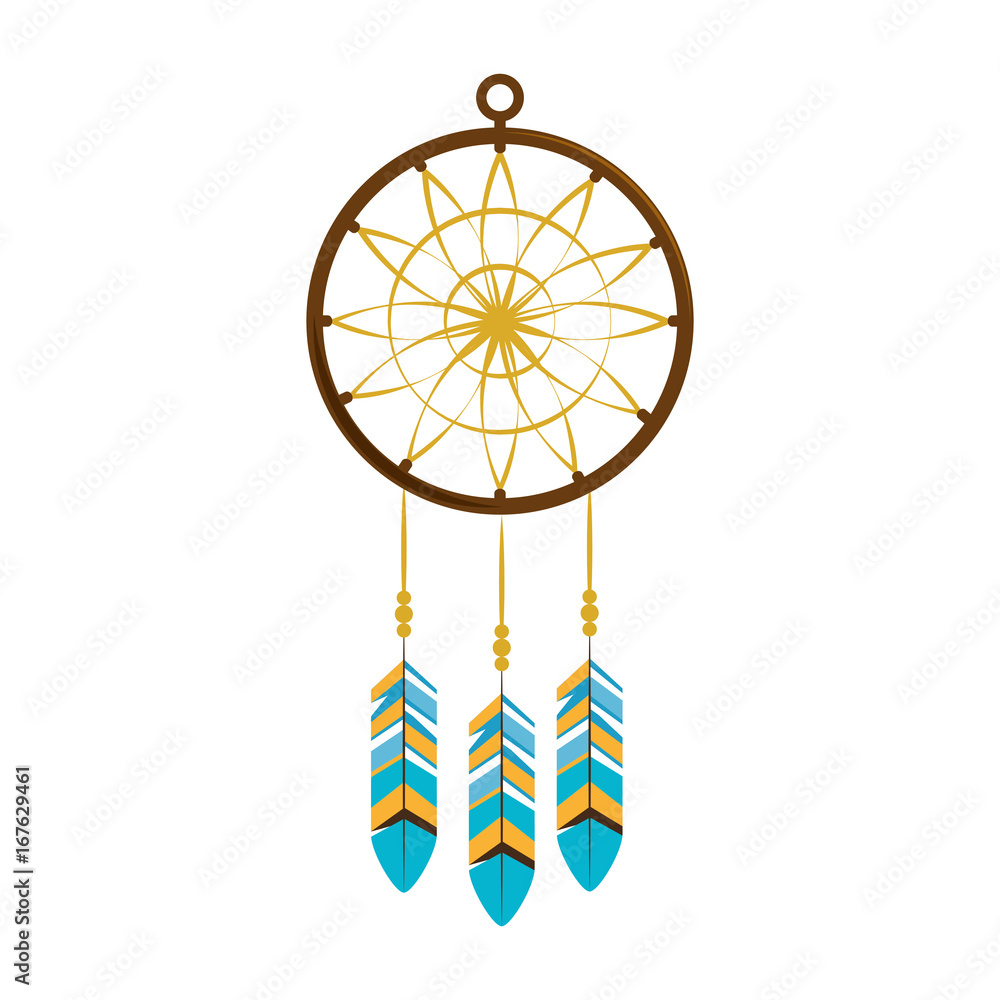 Dream catcher symbol Stock Vector | Adobe Stock