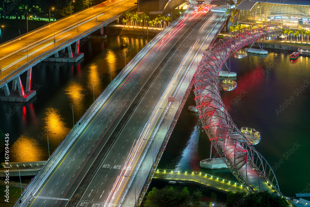 Bridges in Singapore Stock Photo | Adobe Stock