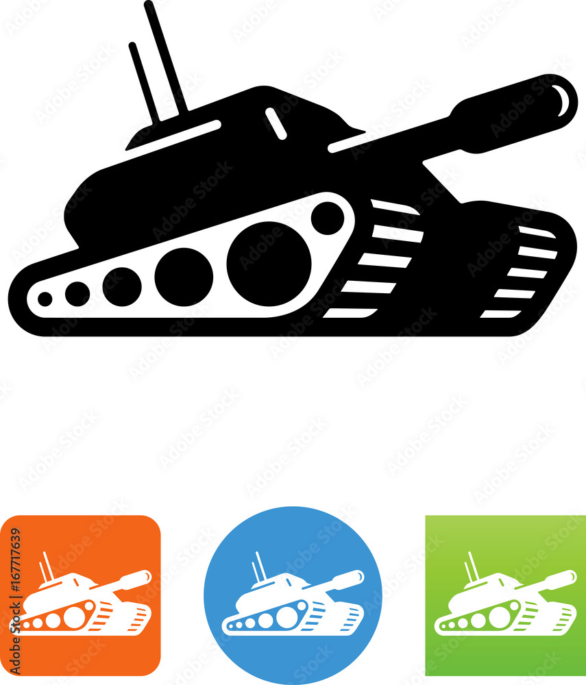 Vector Tank Icon - Illustration Stock Vector | Adobe Stock