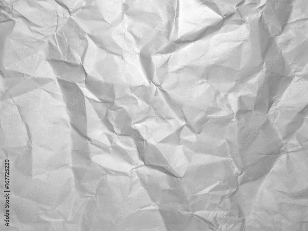 Gray crumpled paper texture. Wrinkled Paper background. Stock Photo ...