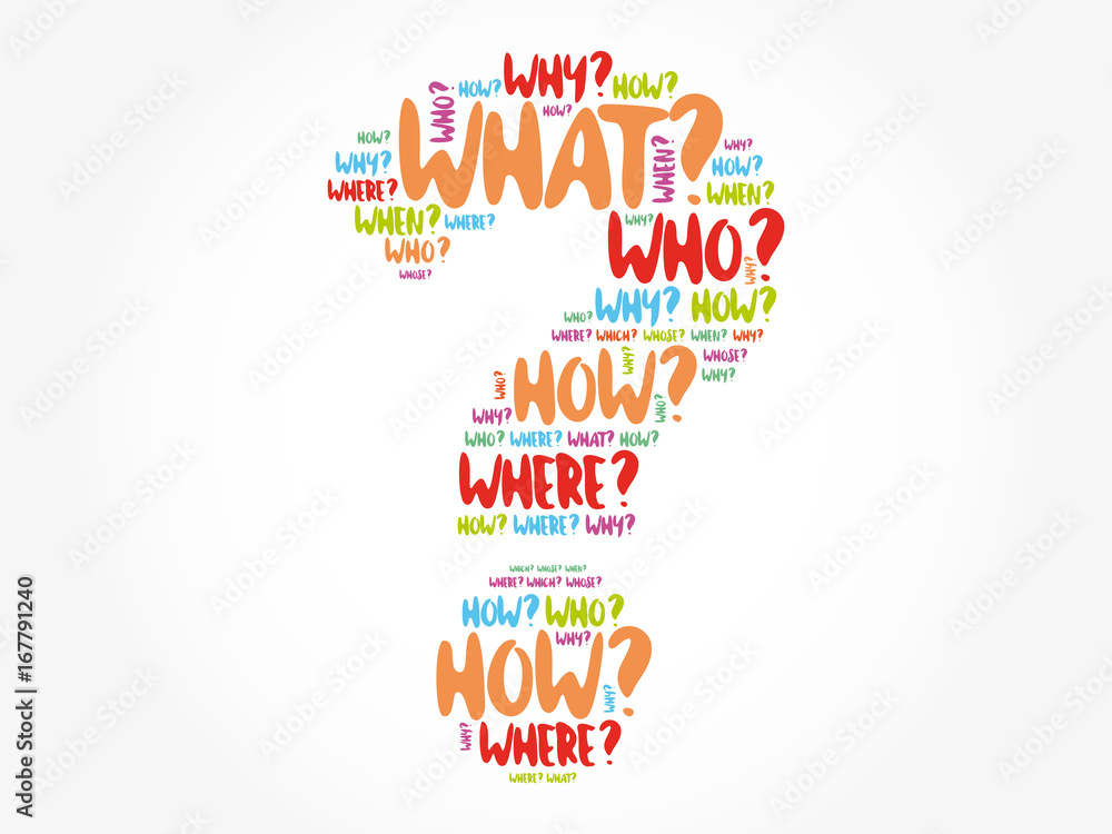 Question mark - Questions whose answers are considered basic in ...