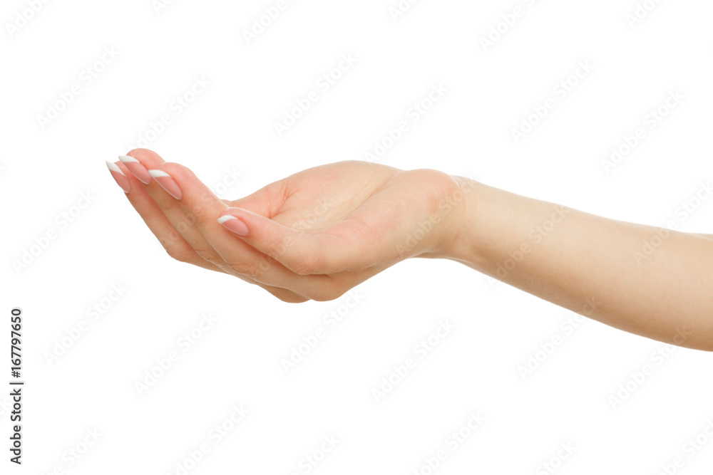 Cupped Hands Side View