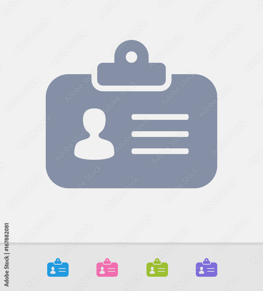Name Tag - Granite Icons. A professional, pixel-perfect icon designed ...