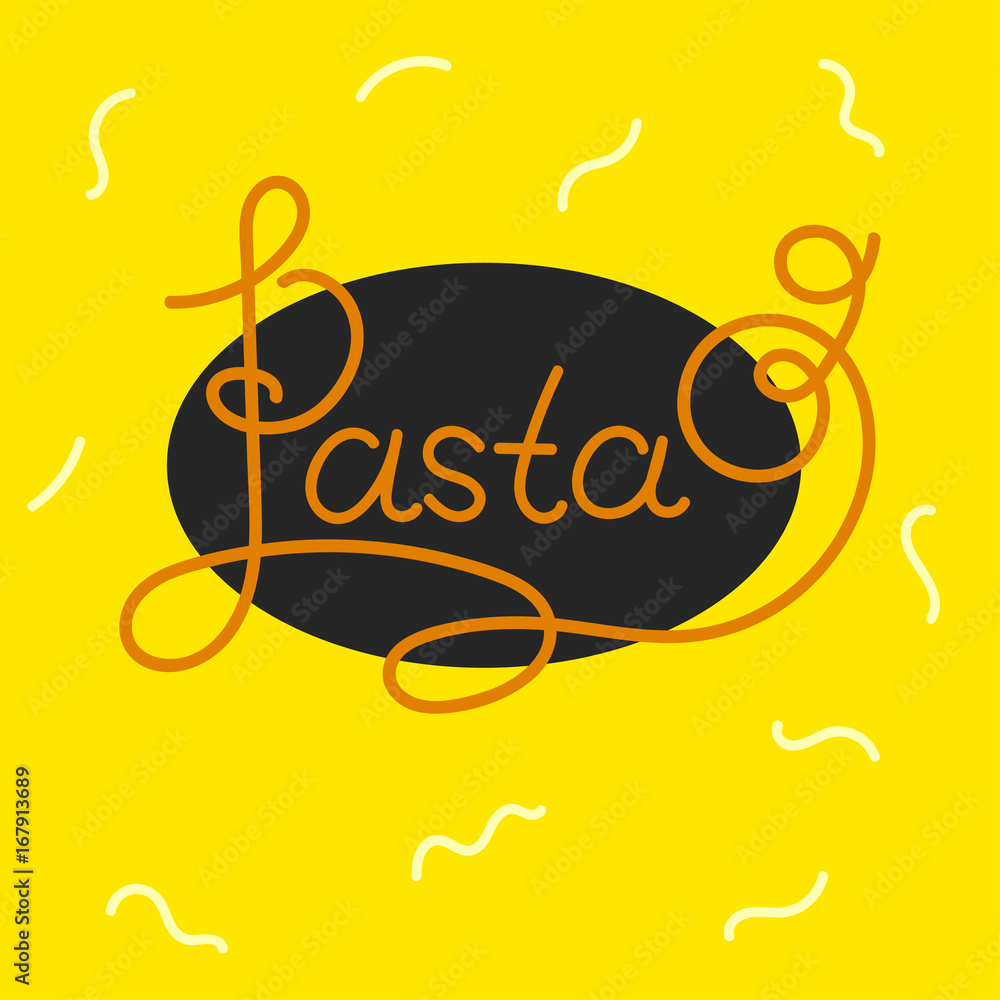 Logo pasta Stock Vector | Adobe Stock
