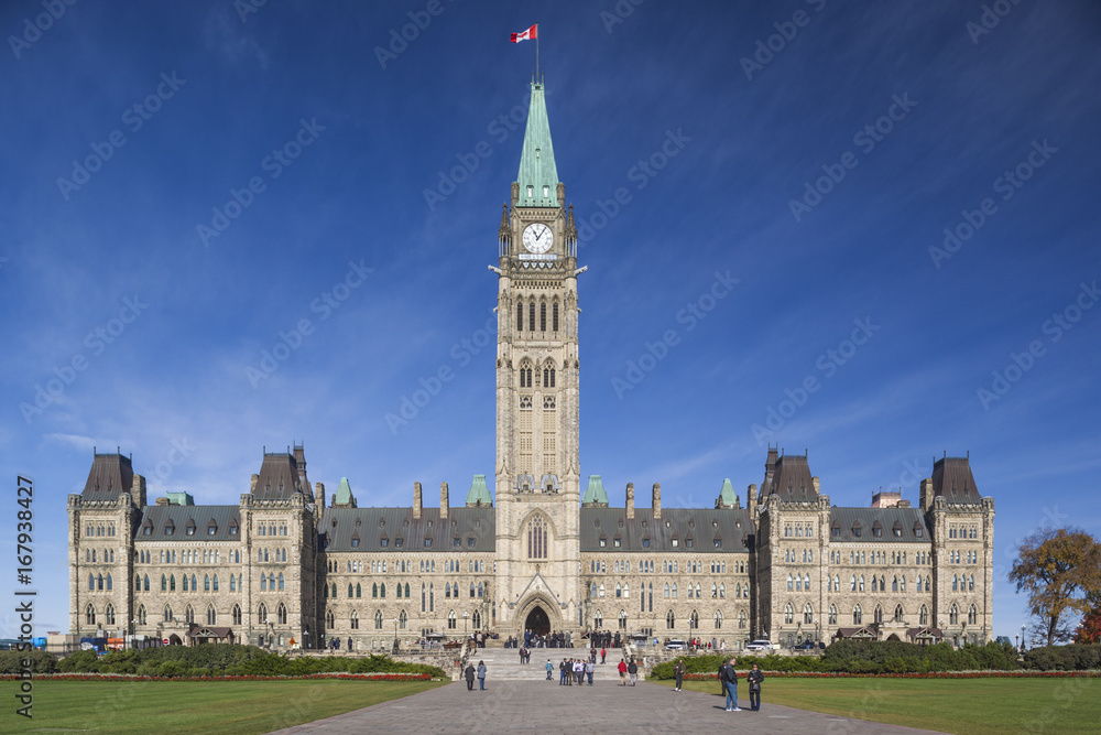 Canada, Ontario, Ottowa, capital of Canada, Canadian Parliament ...