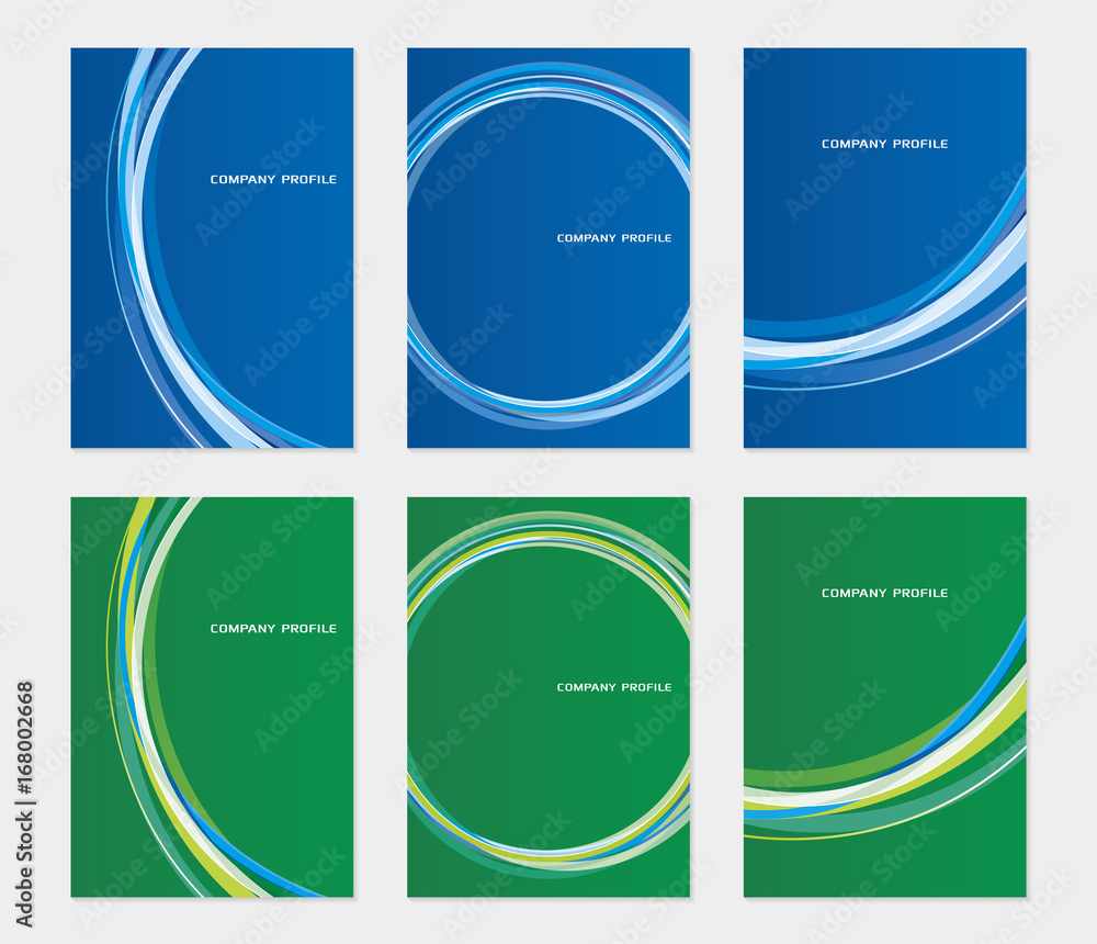 Company Profile Cover Design / A4 Template Stock Vector | Adobe Stock