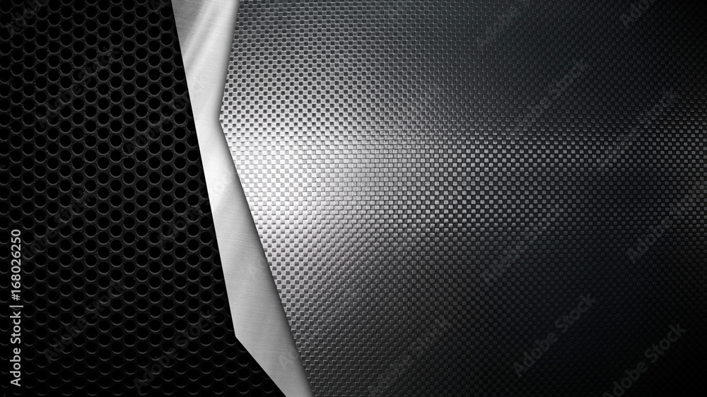 black metal with mesh background Stock Illustration | Adobe Stock