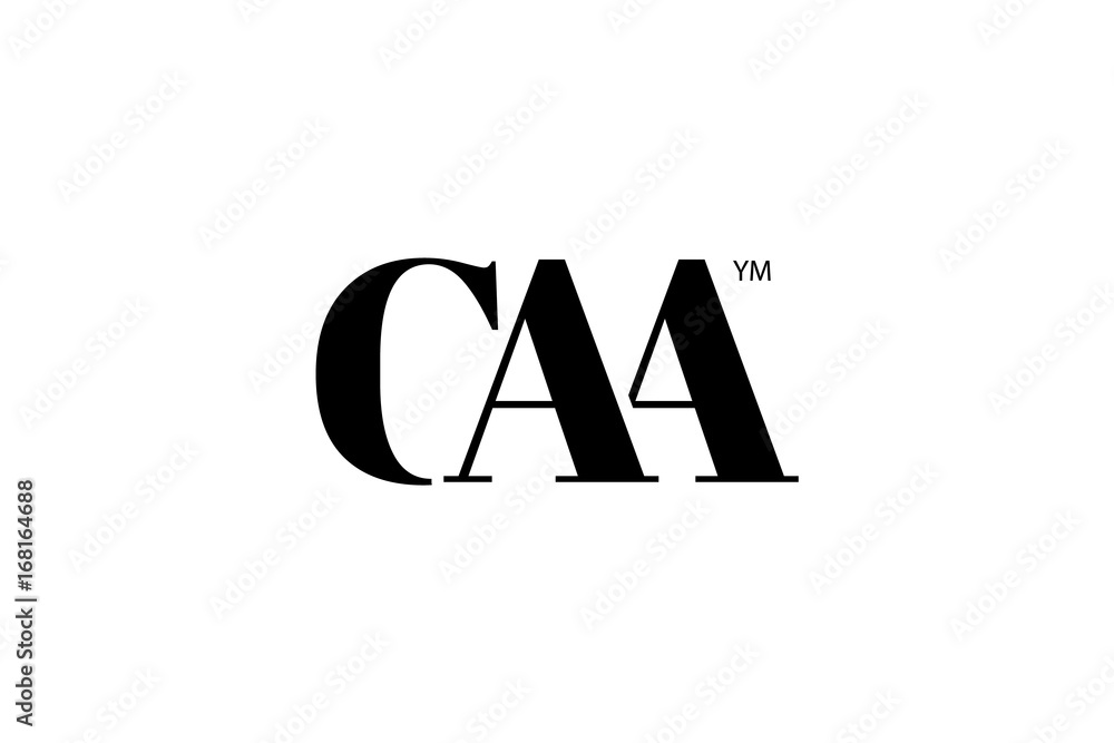 CAA Logo Branding Letter. Vector graphic design. Useful as app icon ...