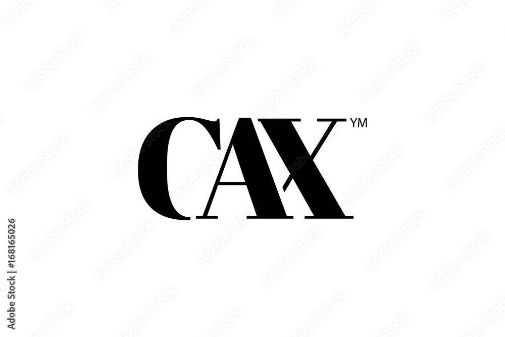 CAX Logo Branding Letter. Vector graphic design. Useful as app icon ...