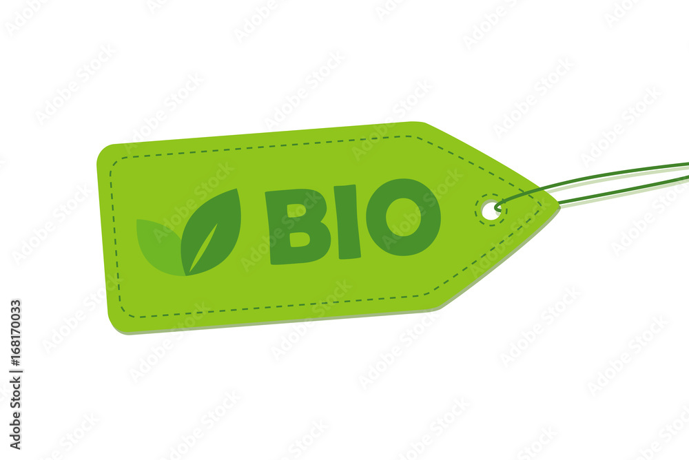 bio anhänger grün Stock Vector | Adobe Stock