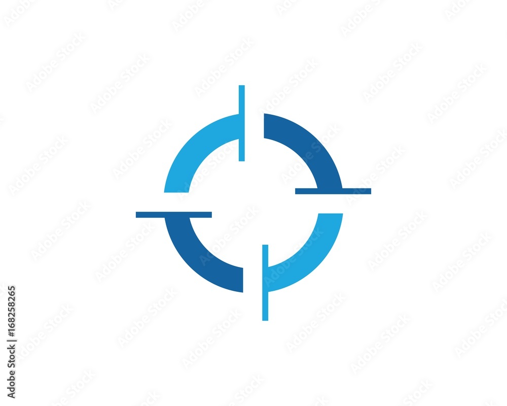 circle focus logo Stock Vector | Adobe Stock