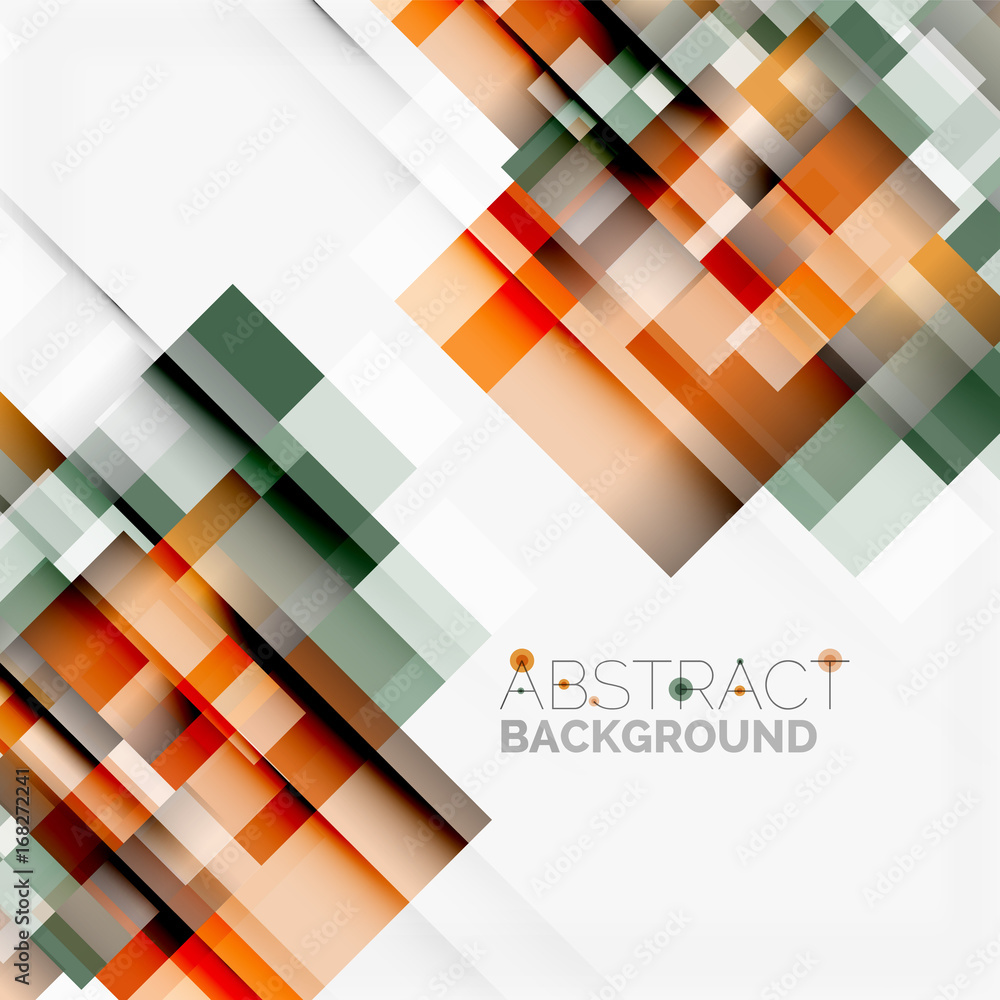 Abstract blocks template design background, simple geometric shapes on ...